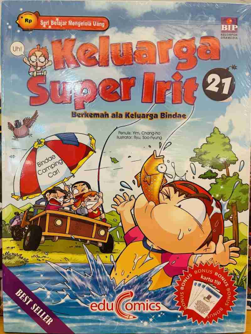 Promo Buku Cerita Anak Keluarga Super Irit Vol 21 Berkemah Ala Keluarga ...