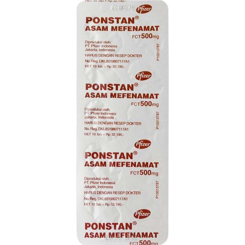 Jual Ponstan 500 Mg 10 Tablet Di Seller Apotek Mandjur Official Store ...