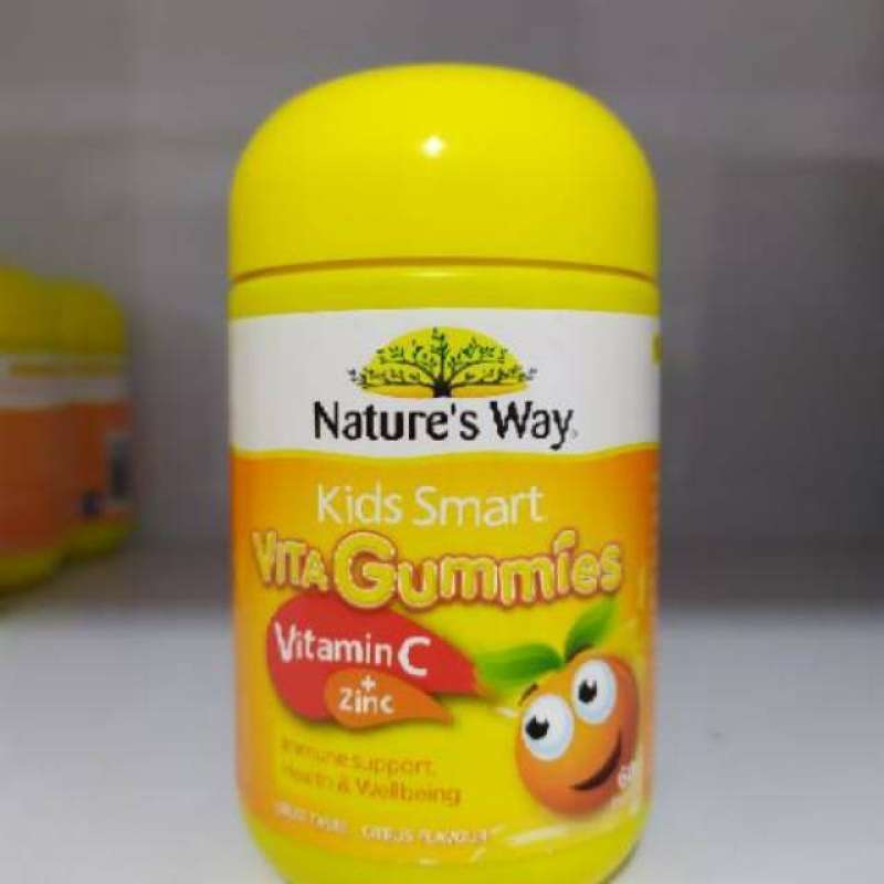 Promo Nature Way Kids Smart Vita Gummies Vitamin C Dan Zinc 60 Tablet ...