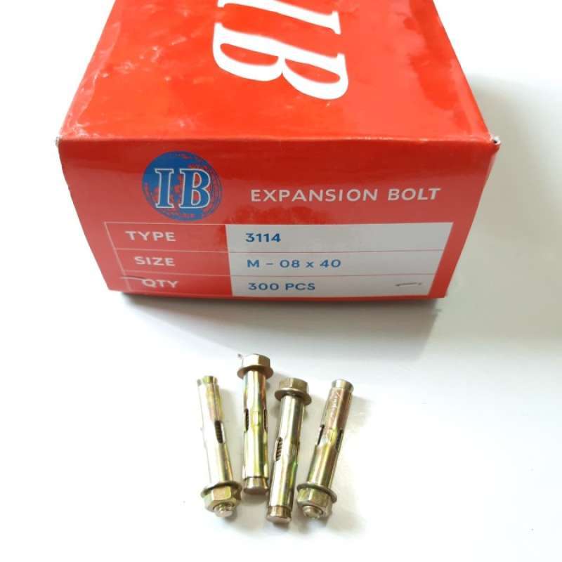 Promo Dynabolt 8 Ã— 40 / Dinabolt bracket set / Baut Beton Harga per ...