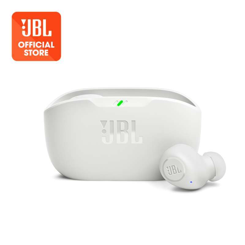 Promo JBL Wave Buds True Wireless Earbuds - White Diskon 11% di Seller ...