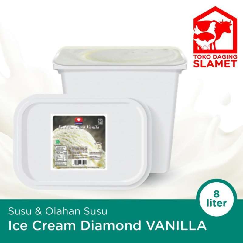 Jual Ice Cream Diamond 8 Liter Vanilla Terbaru - Harga Promo Februari ...