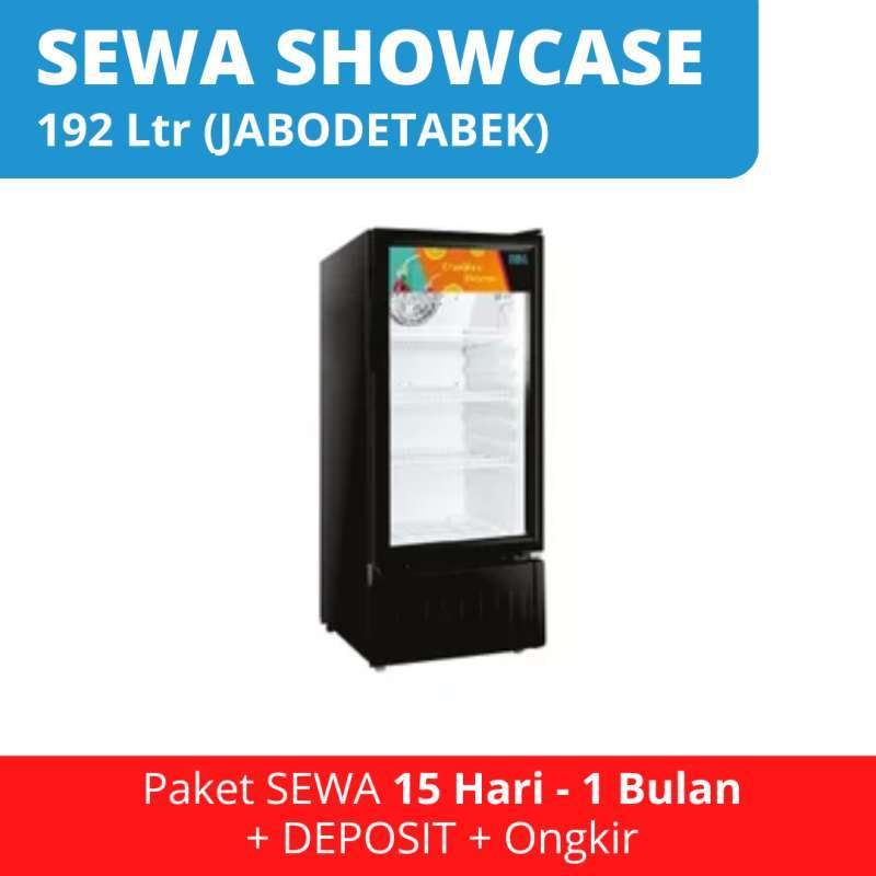 Jual SEWA (Paket 15 hari - 1 bulan )Kulkas Showcase RSA Agate 200 GEA ...