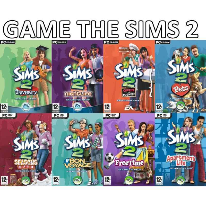 Promo The Sims 2 + 18 Dlc Game Untuk Komputer Pc Laptop Koleksi Lengkap ...