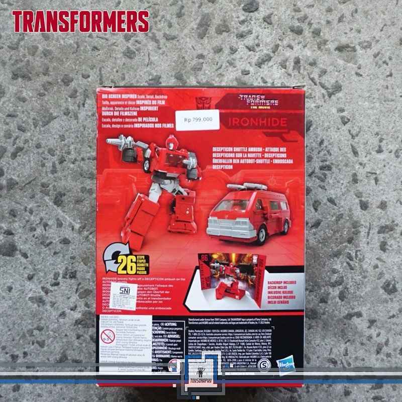 Promo Transformers Studio Series Voyager Ss 86 17 Ironhide G1 Ss86 ...