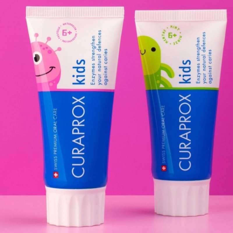 Promo Curaprox Kids Toothpaste untuk 6 tahun ke atas Diskon 23% di ...