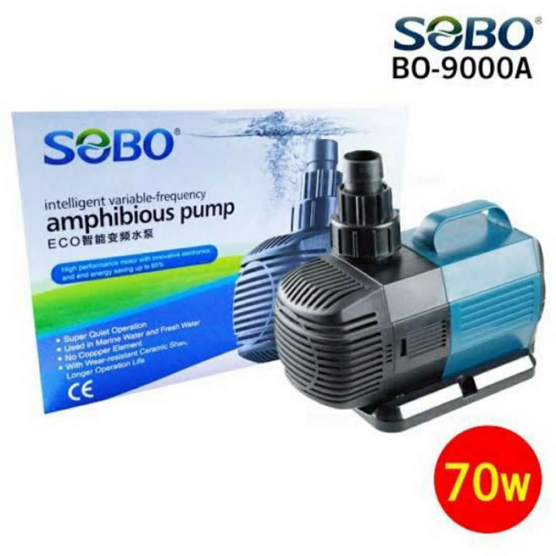 Promo Pompa Aquarium/Pompa Sobo 9000A/Pompa Kolam Ikan Diskon 23% di Seller Fuzzi Store ...