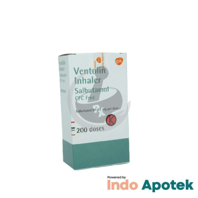 Promo Ventolin Inhaler 100 Mcg 200 Dosis/Salbutamol/Inhaler Asma/Sesak ...