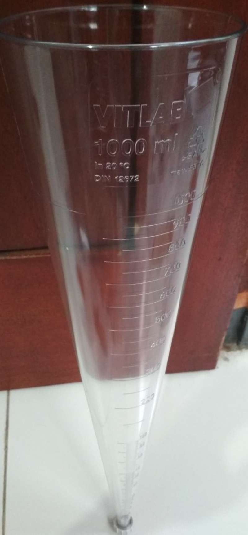 Promo Imhoff Cone Vitlab Cone Sedimentation 1000 Ml Diskon 23% di Seller Kenz Storee - Kalibata ...