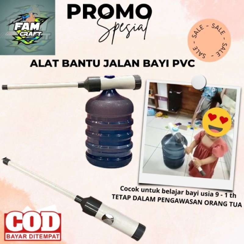 Promo Alat Bantu Jalan Pipa Pvc/ Walker Baby Pipa Pvc/ Baby Walker ...
