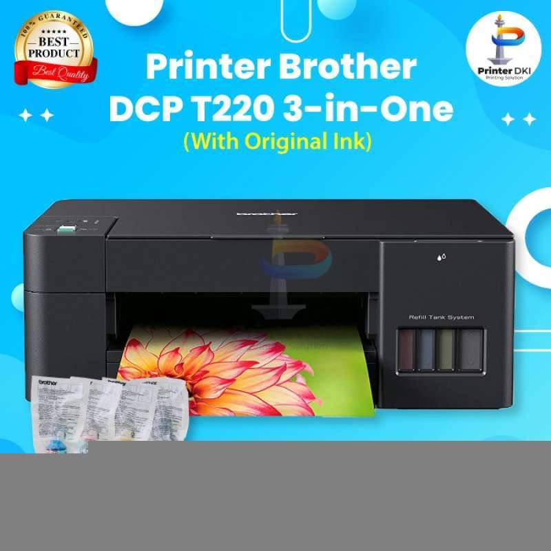 Promo Printer Ink Tank Brother Dcp-T220 Dcp T220 Original Tinta D60Bk ...