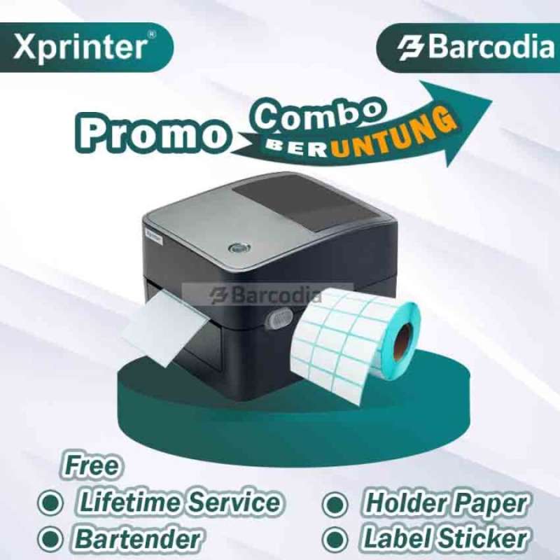Promo Paket Lengkap Printer Barcode Thermal Label Resi Label Harga ...