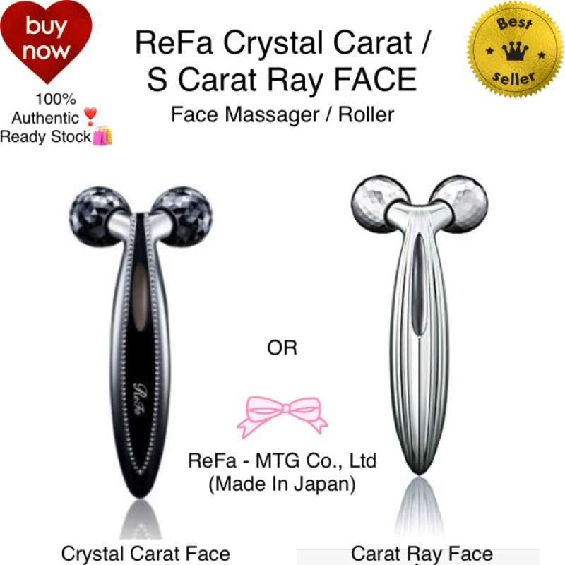 Promo REFA Carat Ray Face Beauty Roller w/ Micro Current- No Charging Diskon 23% di Seller Intan ...