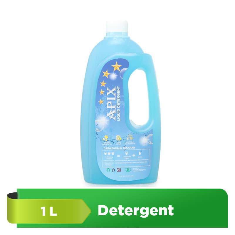 Promo Apix Liquid Detergent [1 L] Diskon 32% di Seller Bliblimart Home ...