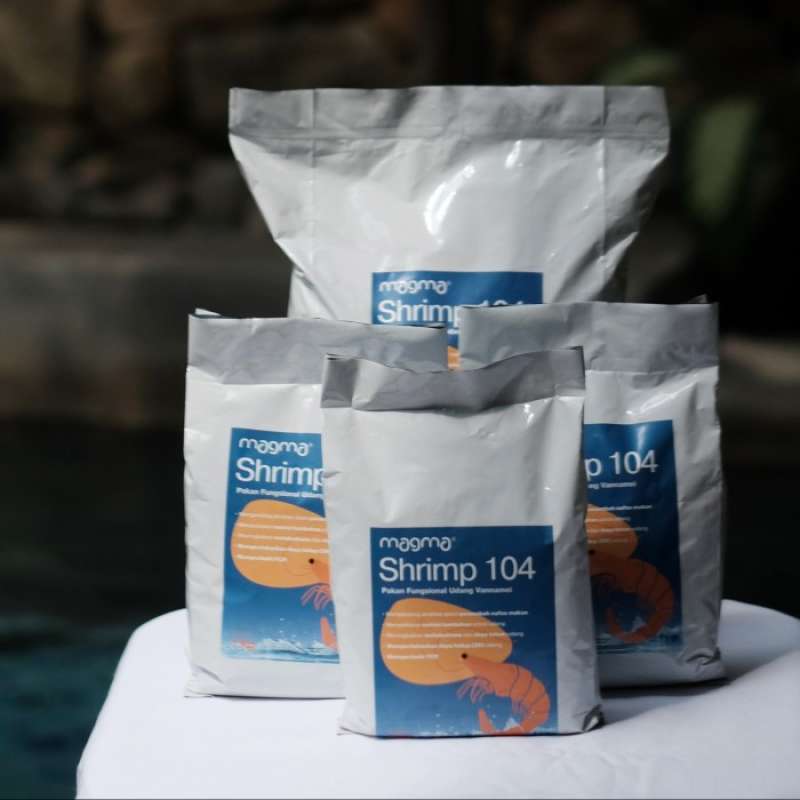 Promo Magma Shrimp 104 Suplemen Pakan Udang 1Kg Diskon 33% di Seller ...