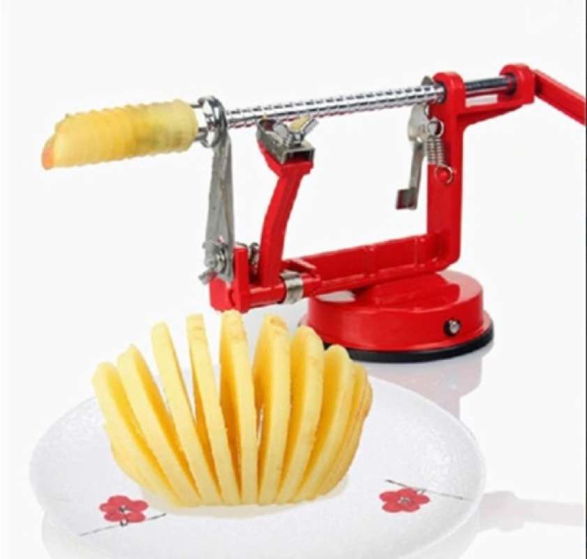 Promo Pengupas Spiral Kulit Buah 3 In 1 Core Slice Cutter Peel Apple ...