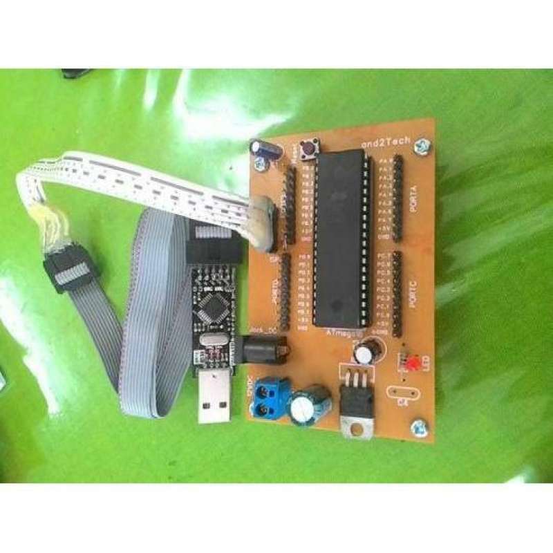 Promo Sistem Mininum + IC ATMEGA16 + USB Downloader Diskon 23% di Seller Sumber Rezeki ID ...