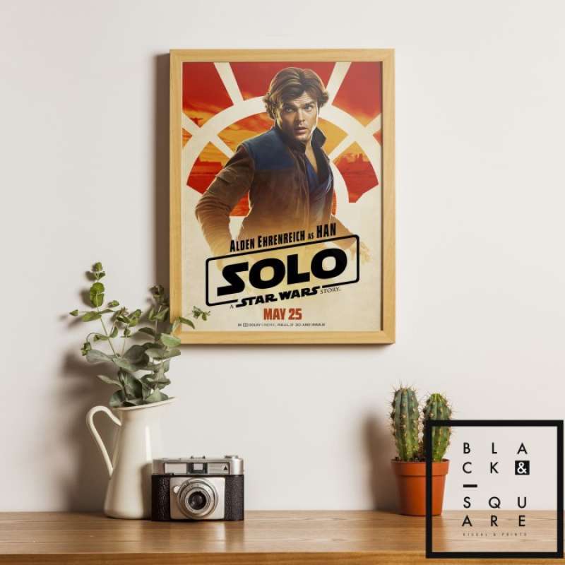 Jual Premium Poster Official Poster Han Solo Star Wars Story A4 Seri No ...