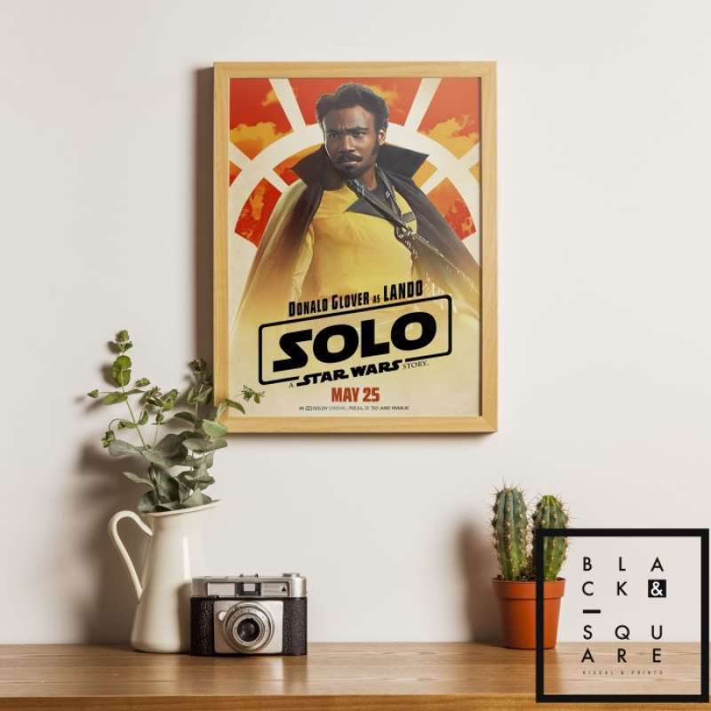 Jual Premium Poster Official Poster Han Solo Star Wars Story A4 Seri No ...
