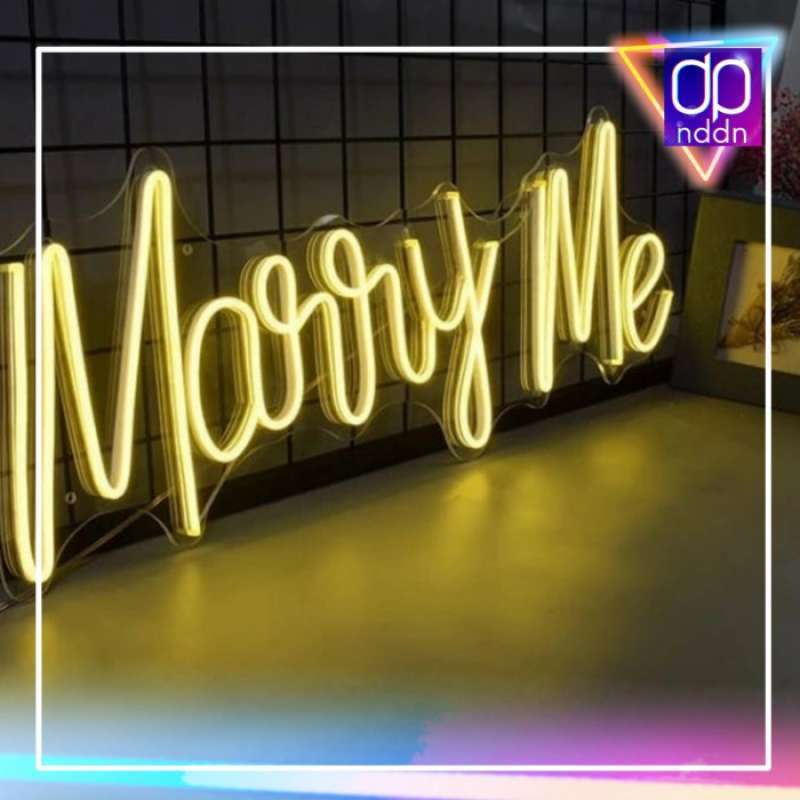 Promo Neon Flex Sign Custom Huruf 15CM Diskon 23% di Seller Bento Store ...
