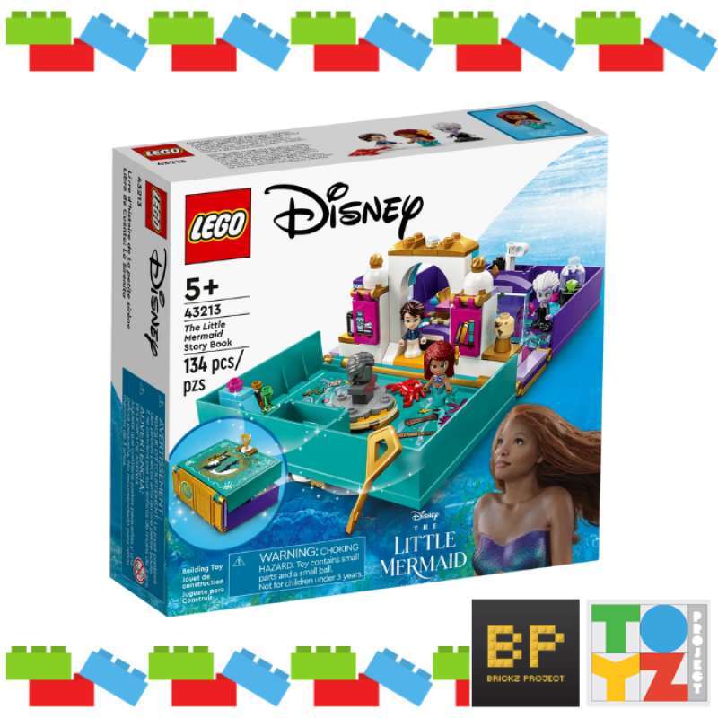 Jual Lego 43213 Disney - The Little Mermaid Story Book - Original di ...