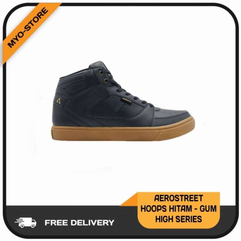 Promo AEROSTREET HOOPS LOW/HIGH HITAM - GUM SERIES ORIGINAL Diskon 23% ...