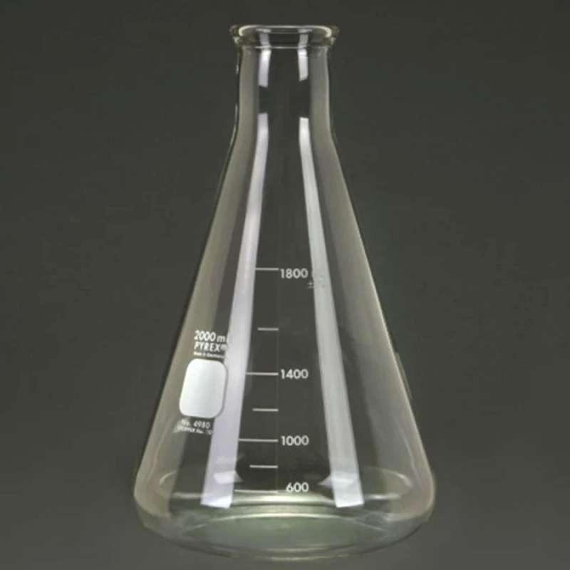 Jual Iwaki/ Erlenmeyer Flask/Labu erlenmeyer 1000 ml / 1 Liter di ...