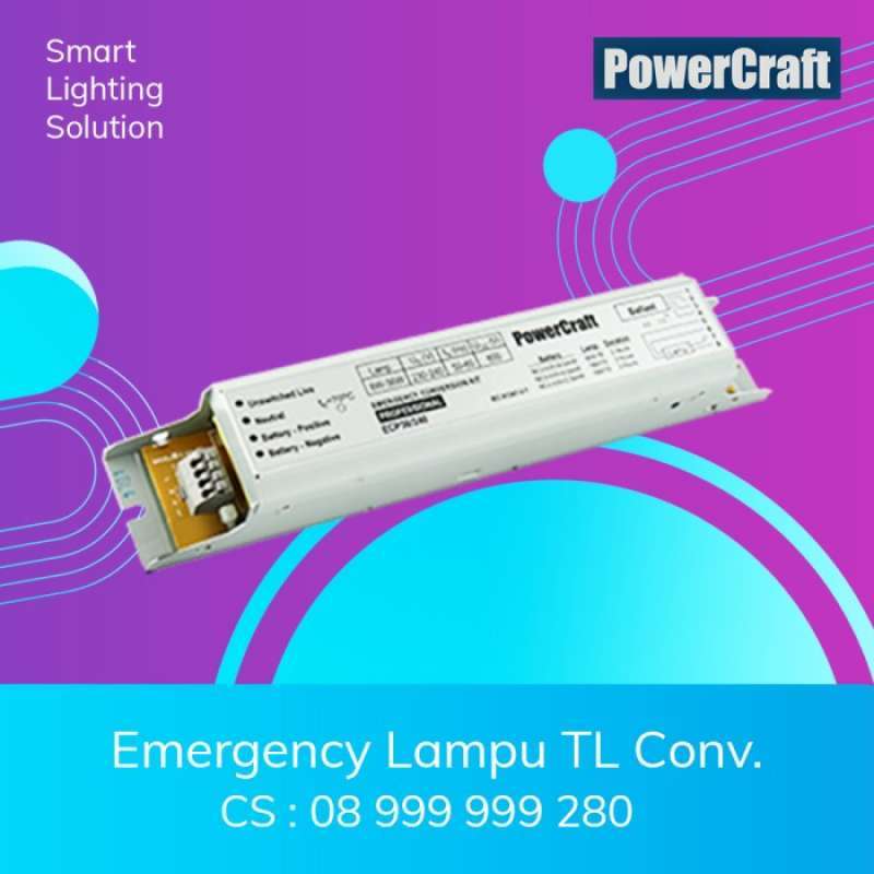 Promo POWERCRAFT,Emergency lampu TL Conventional Diskon 23% di Seller ...