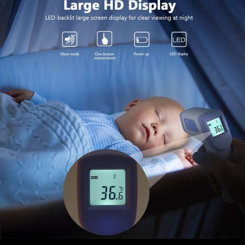 Promo Termogun Thermogun Thermometer Tembak Infrared Digital Thermo Gun ...