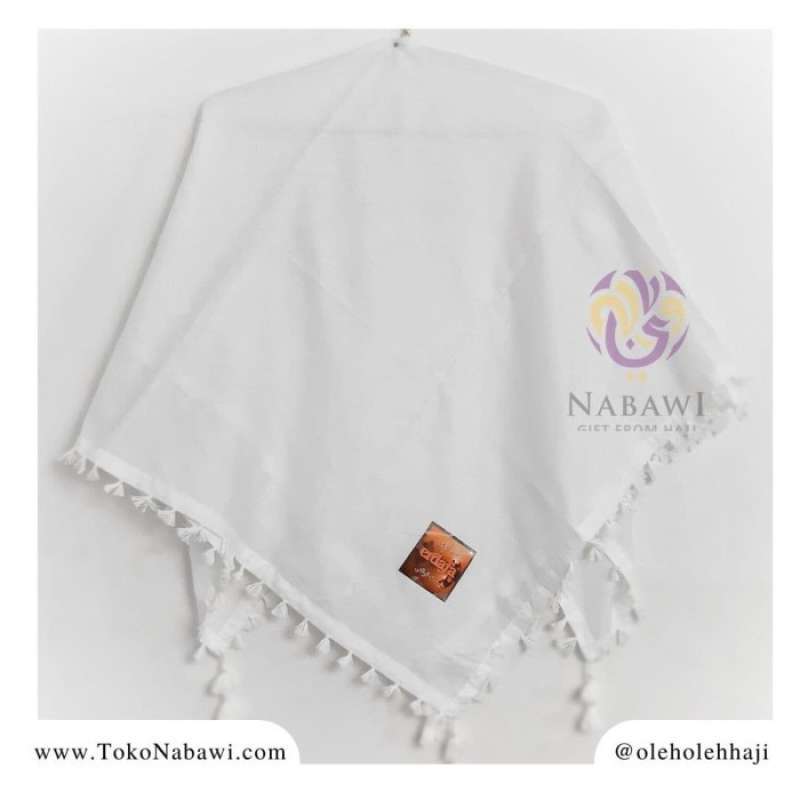 Promo Sorban Arafat Surban Arab Putih Polos Oleh Oleh Haji Dan Umroh ...