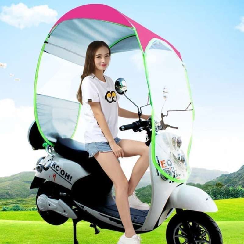 Promo Kanopi Motor Canopy Sun Visor Tenda Sepeda Motor Anti Panas Anti ...