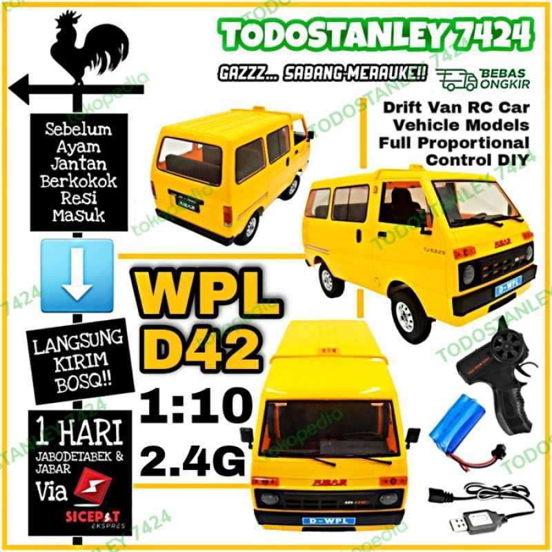 Promo Wpl D42 Suzuki Carry Pickup Rtr Full Propo Rc Car Skala 1:10 Diskon 23% di Seller Alam ...