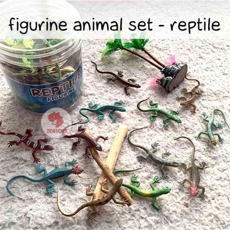 Jual Zoetoys Small Ocean Animals Complete Medium | Aneka Mainan Hewan ...