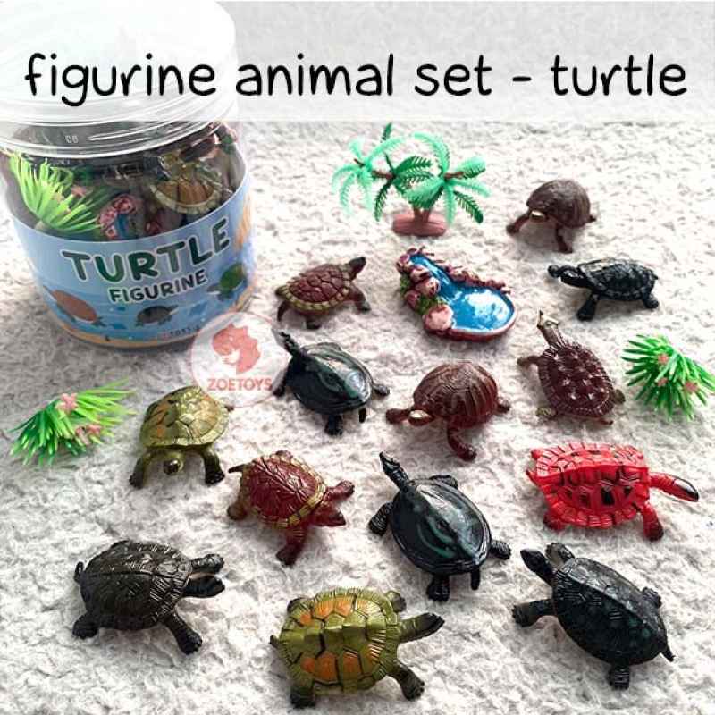 Jual Zoetoys Small Ocean Animals Complete Medium | Aneka Mainan Hewan ...