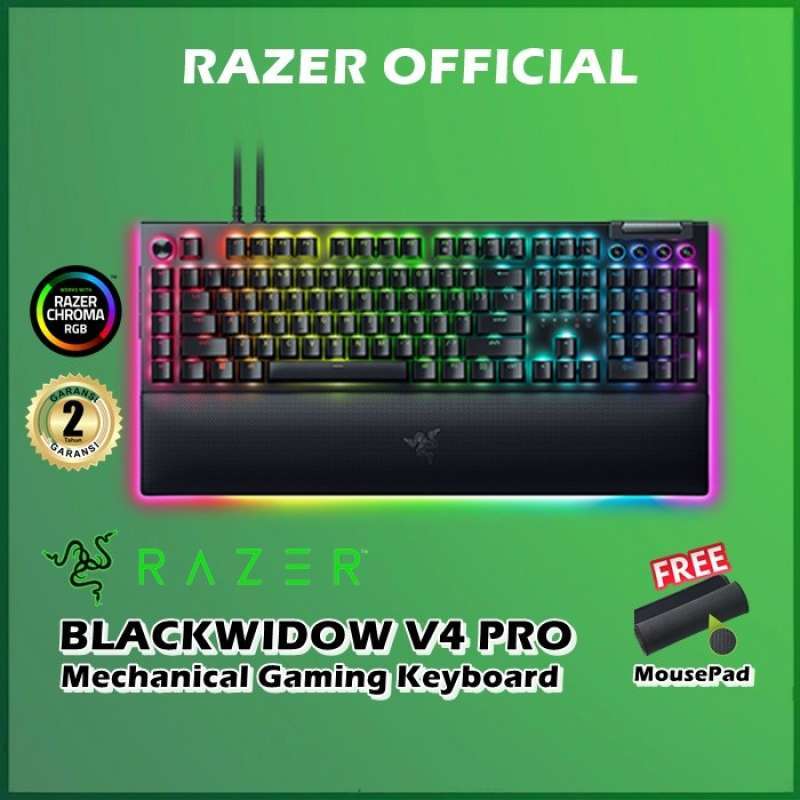 Jual Razer Blackwidow V4 Pro Mechanical Gaming Keyboard Di Seller ...