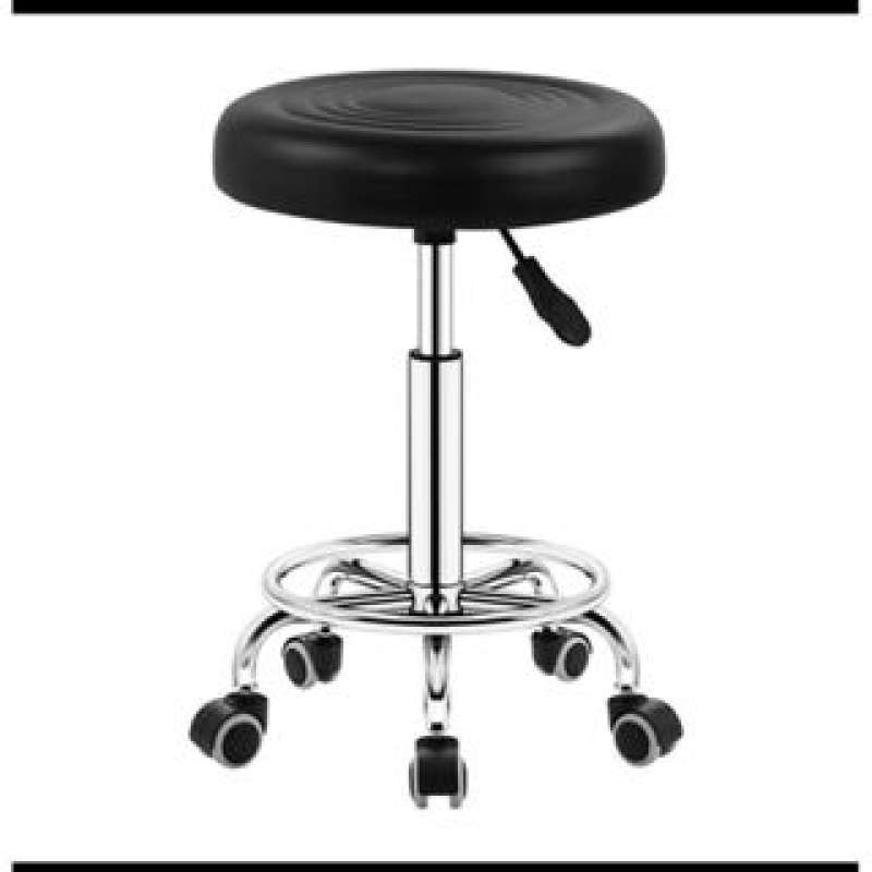 Promo Kursi Bangku Bulat Putar Lab Cafe Salon Kantor Labotarium Konter ...
