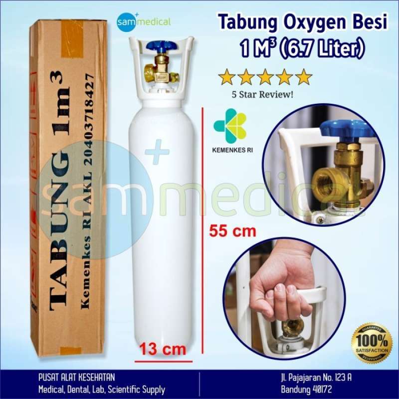 Jual Tabung Oksigen Khusus Medis 1 M3 di Seller Makmur Sentosaa ...