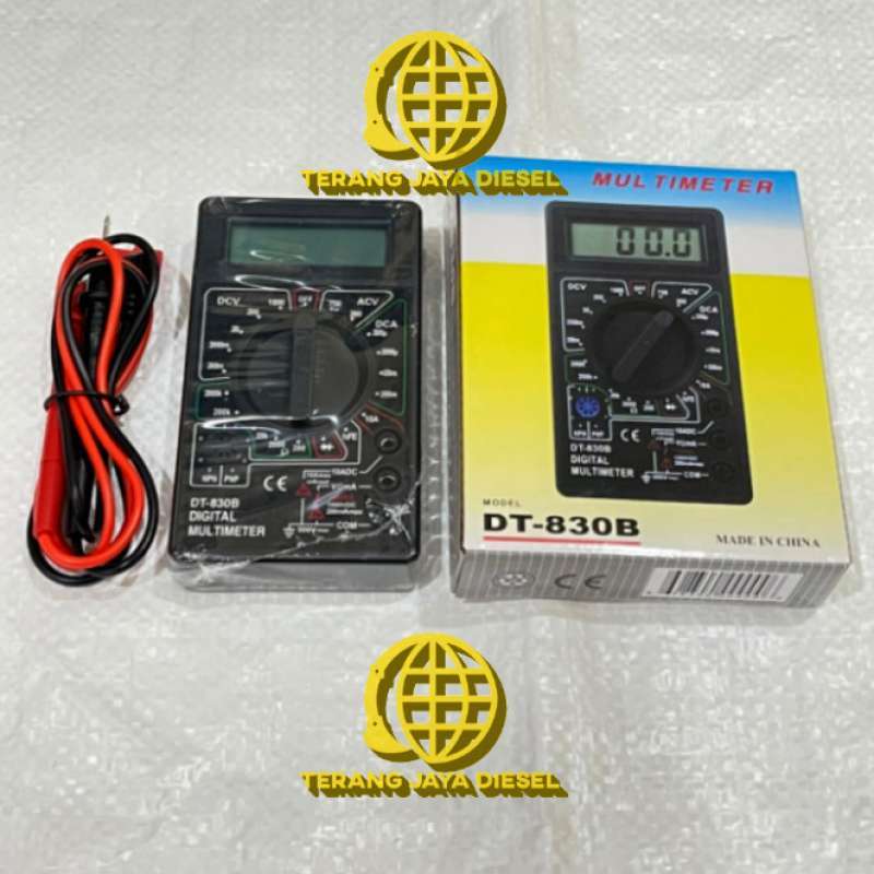 Jual multimeter digital dt830b avometer / multitester multi tester ...