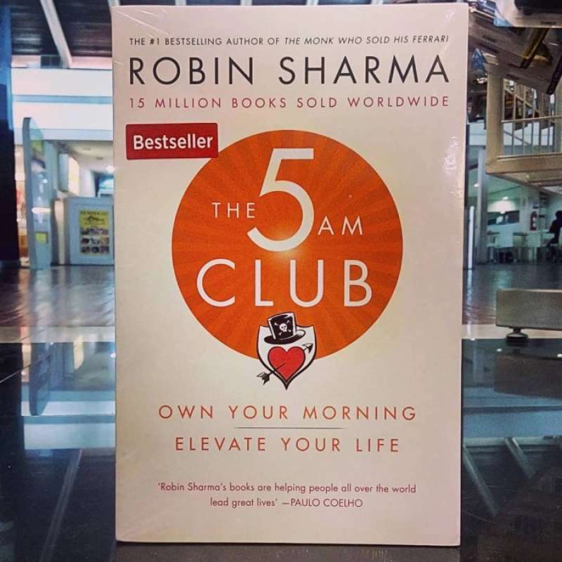Promo Buku Robin Sharma The 5AM Club: Change Your Morning, Change Your ...