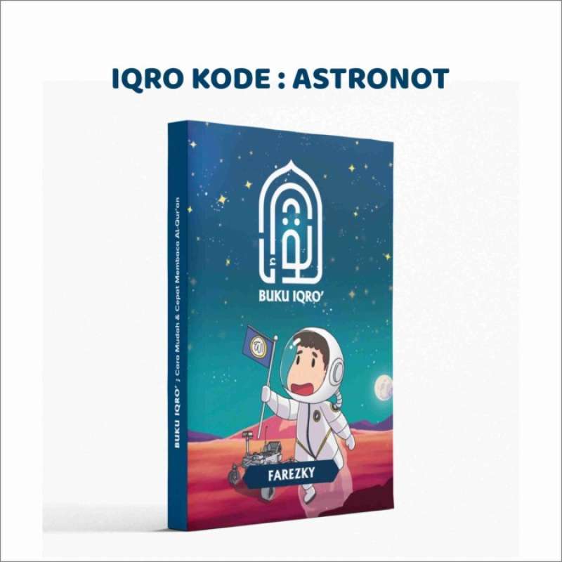 Jual Iqro Custom Milenial For Kids | Free Custom Nama | Iqro Jilid 1 ...
