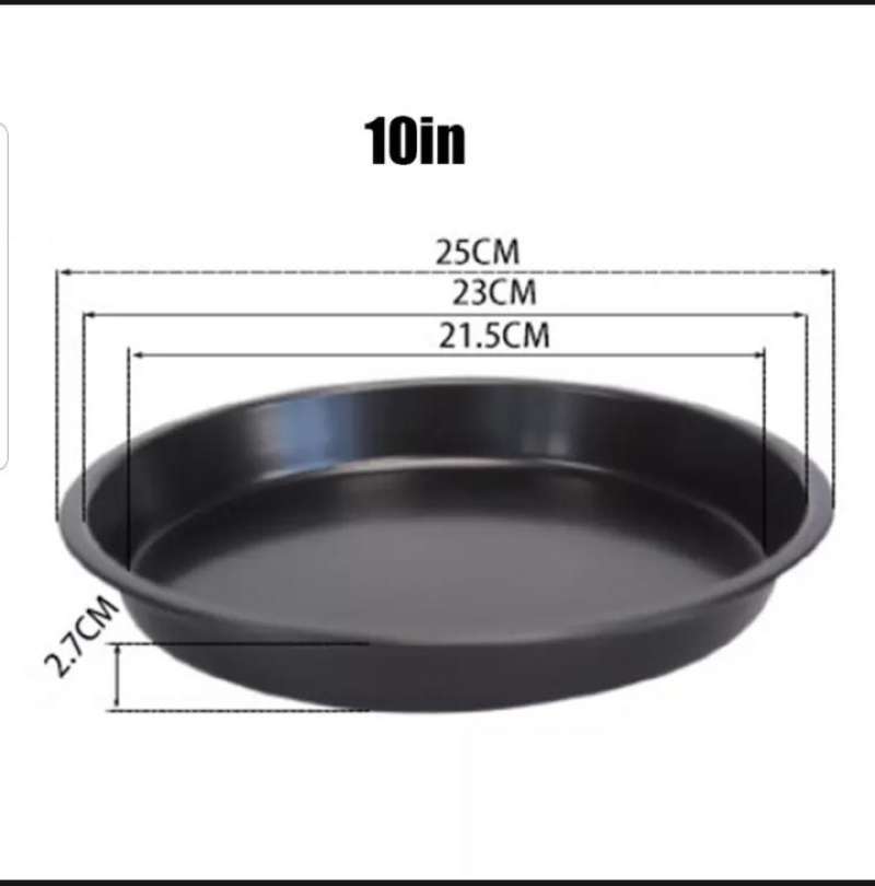 Promo Baking Pan Air fryer Loyang Pizza Bulat Anti Lengket Berbahan ...