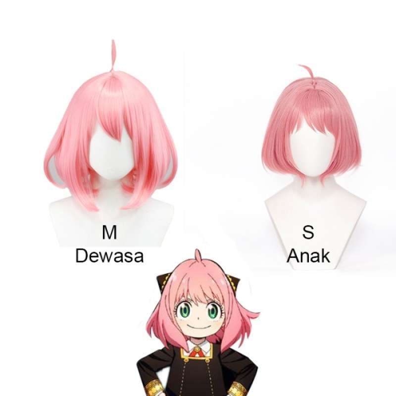 Jual Ready Stock Spy X Family Kostum Cosplay Suit Anya Ania Forger Anak ...
