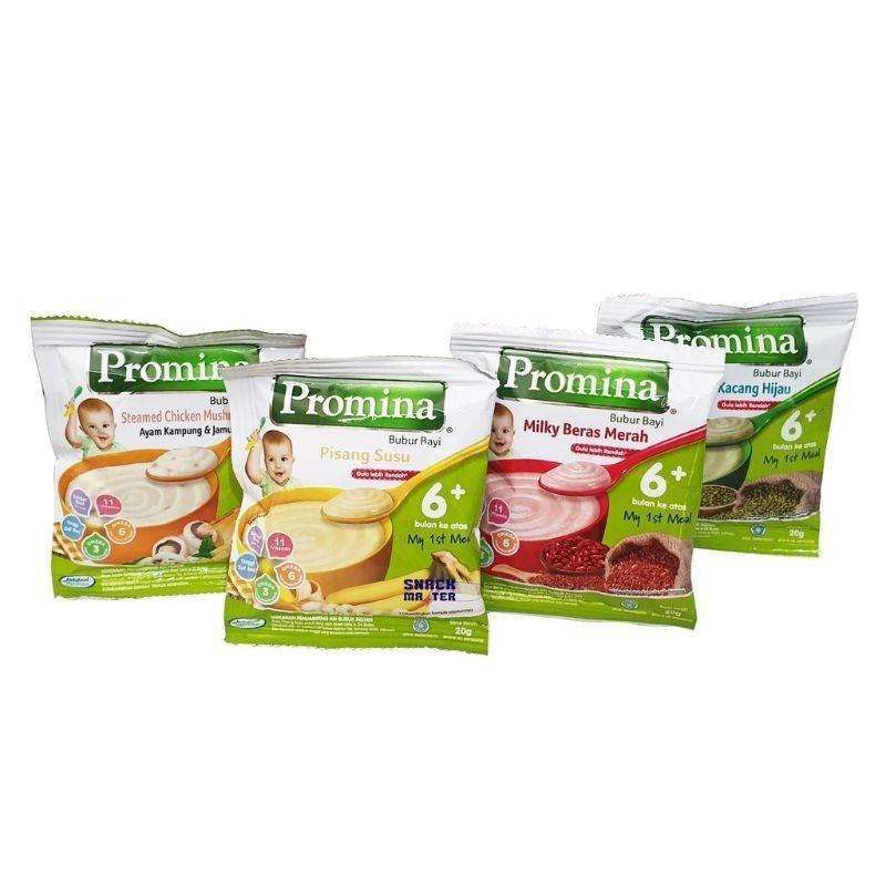 Jual Promina Bubur Bayi / Bubur MPASI Baby 6+ Sachet di Seller MITRA ...