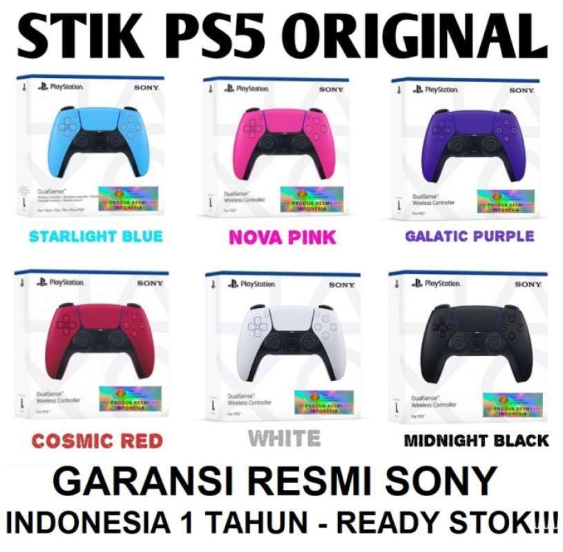 Promo Stik PS5 Dualsense Wireless Controller PS5 Stik Dualsense Diskon ...