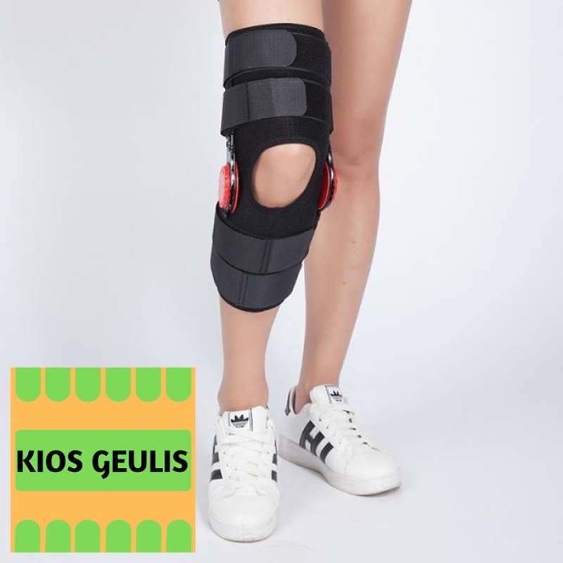 Jual Hinged Knee Soft Brace With Rom Deker Penyangga Lutut ...