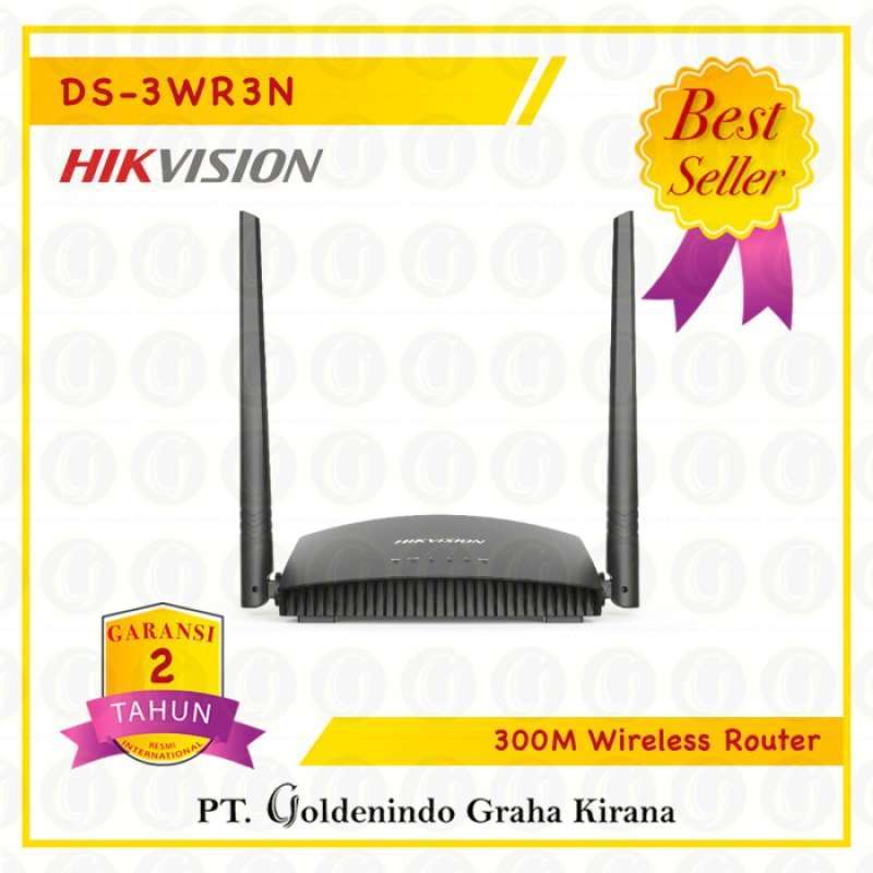 Jual Hikvision Ds-3wr3n Wireless Router Hikvision Di Seller Akurima ...