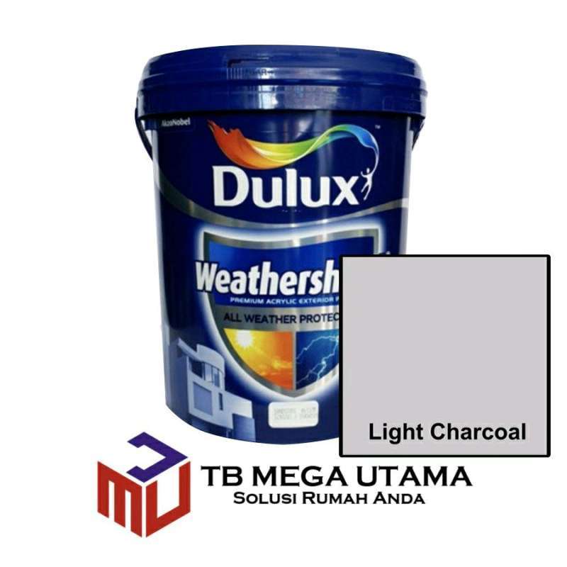 Jual Dulux Weathershield Ds Light Charcoal 20 Liter L Cat Tembok