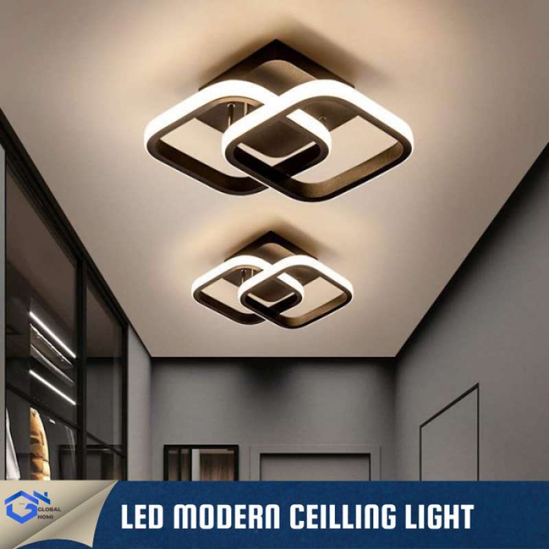 Promo Lampu Plafon Rumah Led Modern Minimalis Ceiling Light 3 Warna 22W ...