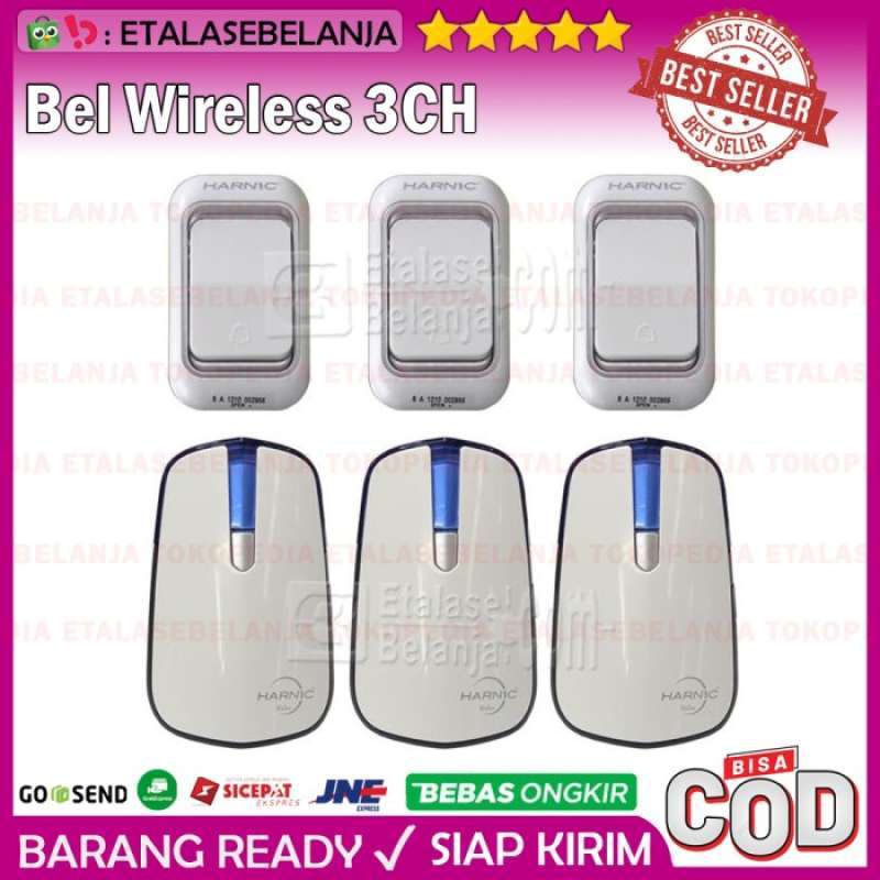 Promo BELL WIRELESS 3 CHANNEL - BEL DINGDONG RUMAH-RUKO-KANTOR-HOTEL ...