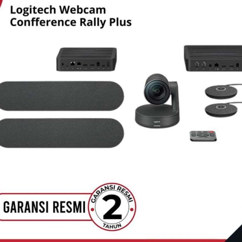 Promo Logitech Rally Plus System Ultra-Hd Video Conference - Garansi ...